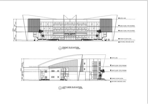 redraw architectural plan in autocad floor plan elevation and