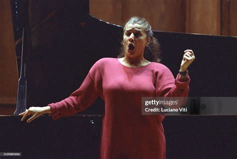 Italian Mezzo Soprano Opera Singer Cecilia Bartoli Rome Italy 1995