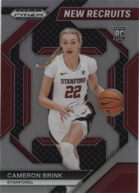 2024 25 Panini Prizm Draft Picks New Recruits Cameron Brink 5 Silver
