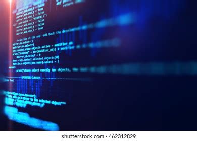Programming Code Abstract Technology Background Software: ภาพประกอบ ...