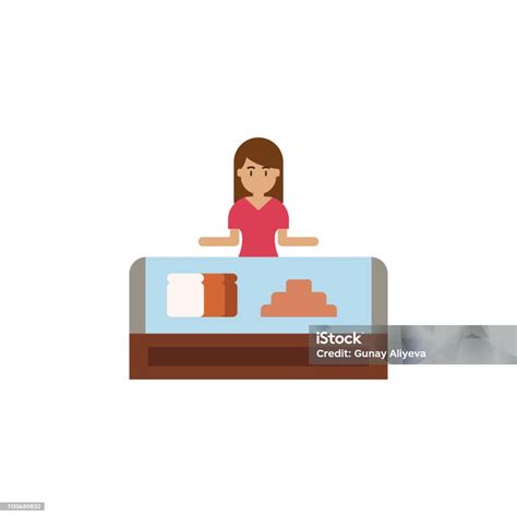 카운터 베이커리 색상 아이콘입니다 색상 빵집 그림의 요소입니다 프리미엄 품질 그래픽 디자인 아이콘입니다 웹사이트 웹 디자인 모바일 응용 프로그램에 대 한 표지판 및 기호