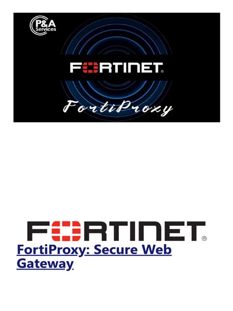 Manual Basico Fortiproxy Pdf