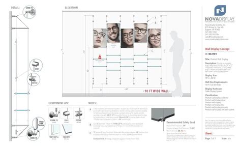 Dc3101 Product Wall Display Concept Wall Display Ideas