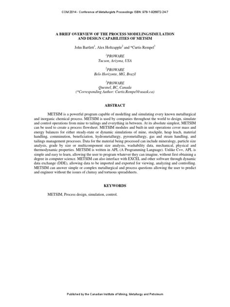 metsim overview pdf smelting apl programming language