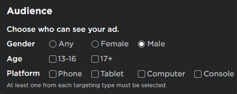 Sponsor Gender Query Platform Usage Support Developer Forum Roblox