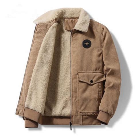 남성가죽자켓 클래식 솔리드 컬러 전술 두꺼운 양털 파카 자켓 남성용 따뜻한 겨울 방풍 다운 코트 고품질 티몬