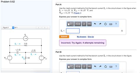 Use The Mesh Current Method To Find The Branch Chegg