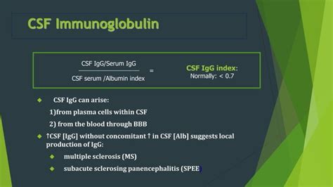 Cerebro Spinal Fluid Analysis Pptx