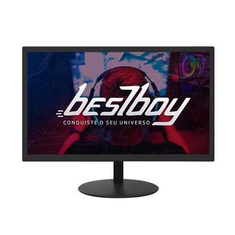 Monitor Brazilpc 20 Polegadas Led Widescreen Hdmivga 20bpc Kan Preto