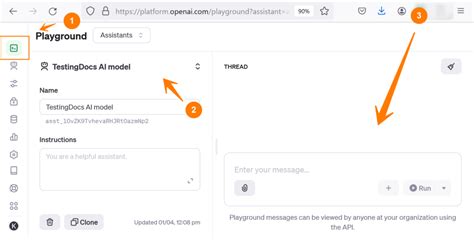 Openai Assistants Playground Testingdocs