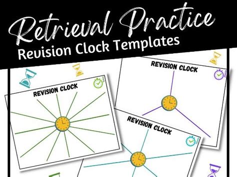 Retrieval Practice Revision Clocks Teaching Resources