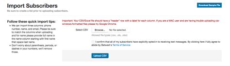 Uploading Csv Or Excel Files And Matching Columns Betwext Knowledge Base