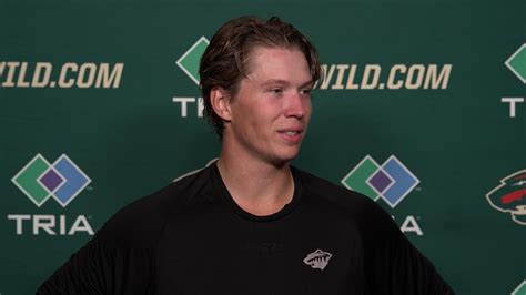 Boldy At Training Camp 921 Minnesota Wild