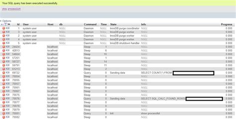 Apache Connections Stuck On Sending Reply And High Mysql Load