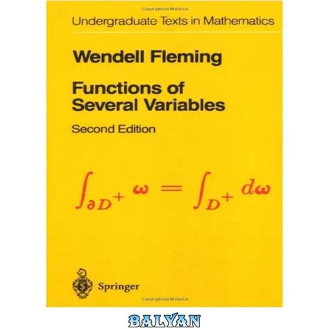 خرید و قیمت دانلود کتاب Functions Of Several Variables ترب