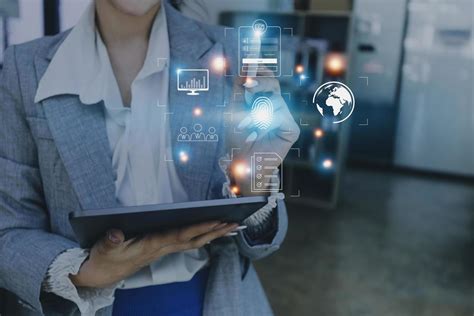 Technology Fingerprint Scan Provides Security Digital Transformation