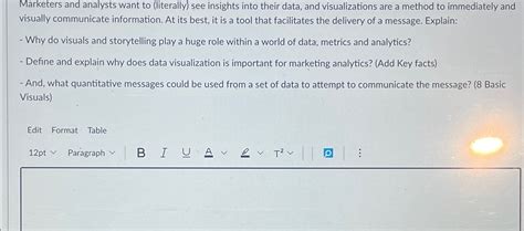 solved marketers and analysts want to literally ﻿see