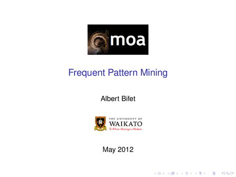 Frequent Pattern Mining Speaker Deck