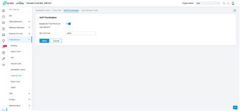 How To Configure Quality Of Service On Omada Gateway Via Omada Controller Omada Network Support