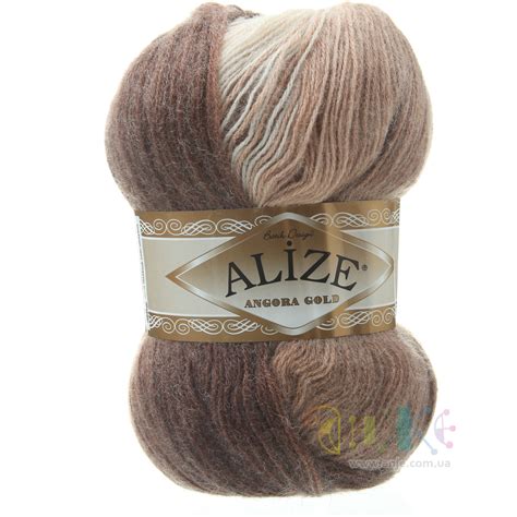 Пряжа "Alize Angora Gold Batik длина пряжа 550 м" - Магазин Анже