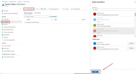how to create a basic group and add members using azure active