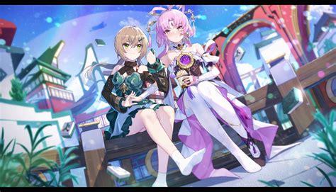 Qingque And Fu Xuan Пикабу