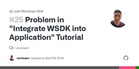 problem in integrate wsdk into application tutorial · issue 25 · dji
