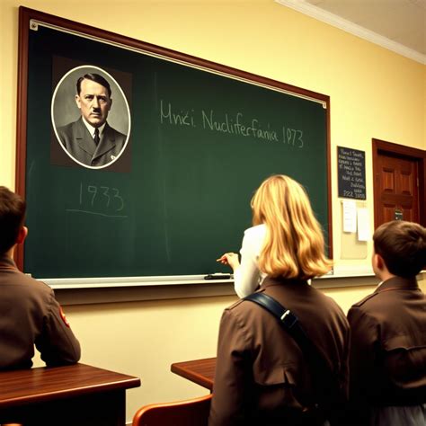Classroom Under Nazi Rule A Stark Reality