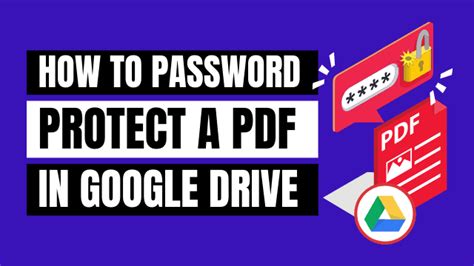 Steps To Password Protect A PDF In Google Drive