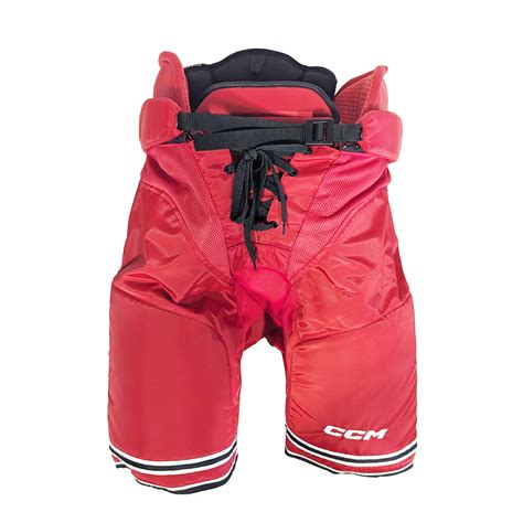 Ccm Hp45 Ncaa Pro Stock Hockey Pants Redwhiteblack