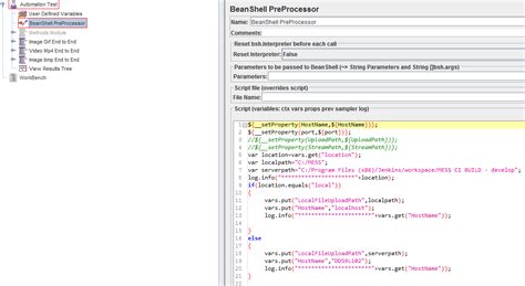Jmeter Running A Beanshell Pre Processor Once In A Test Plan Stack
