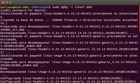 Ubuntu Linux Como Instalar Un Nuevo Kernel De Linux En Nuestro Ubuntu