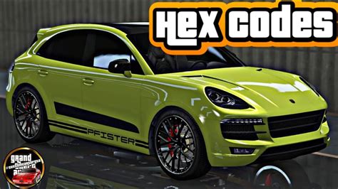 31 Modded Crew Colours WITH Hex Codes NEW YouTube