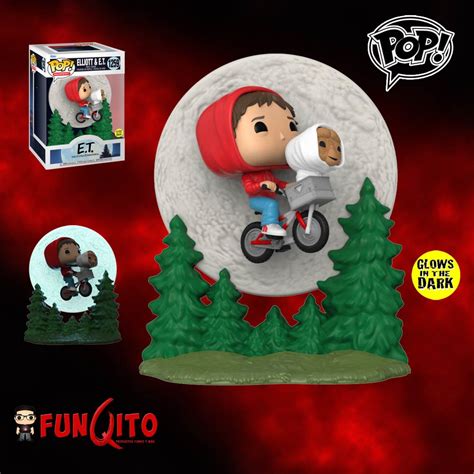 E T Elliot Con Et Luna Gitd Funko Pop Funqito