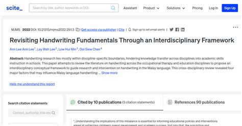 Revisiting Handwriting Fundamentals Through An Interdisciplinary Framework