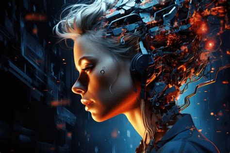 premium ai image the embodiment of a chatbot neural network