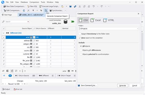 How To Compare Two Mysql Databases For Differences