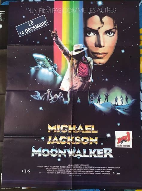 Poster Michael Jackson Moonwalker 1989 Eur 1000 Picclick Fr