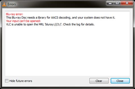 How To Fix VLC Unable To Open MRL Blu Ray Needs AACS Library AngelofDev Com
