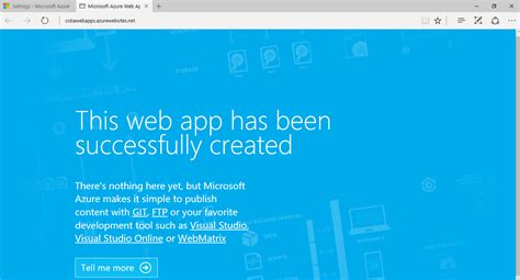 Create Web Apps Service With Microsoft Azure Part 1 My Babe World