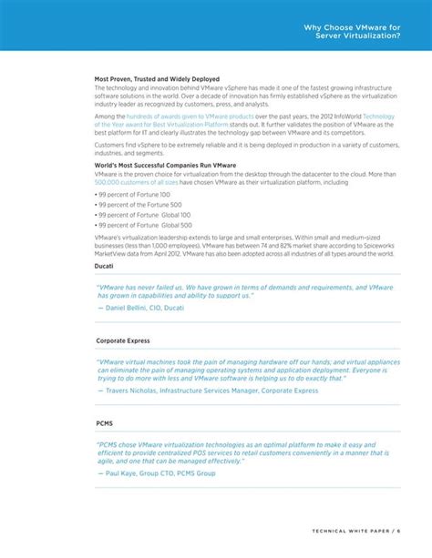 Why Choose Vmware For Server Virtualization Pdf