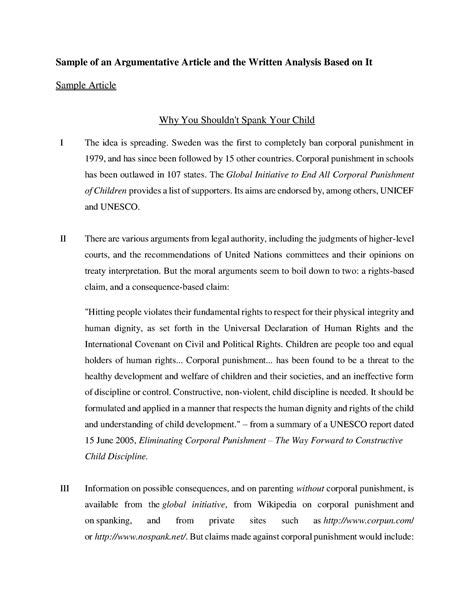 Elc501 Sample Article And Analysis 290321 Sample Of An