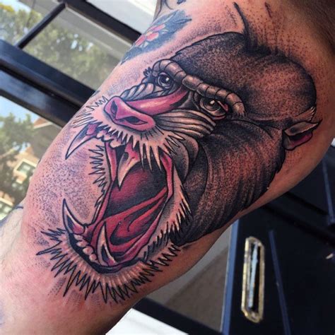 75 Paviane Tattoos Mit Der Bedeutung