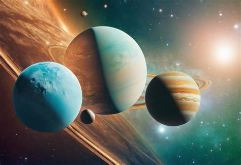 Premium Photo Uranus The Mysterious Ice Giant