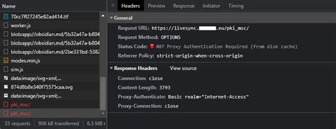 Proxy Authentication Required · Issue 118 · Vrtmrzobsidian Livesync