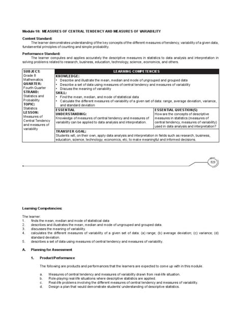 math module pdf pdf arithmetic mean statistics