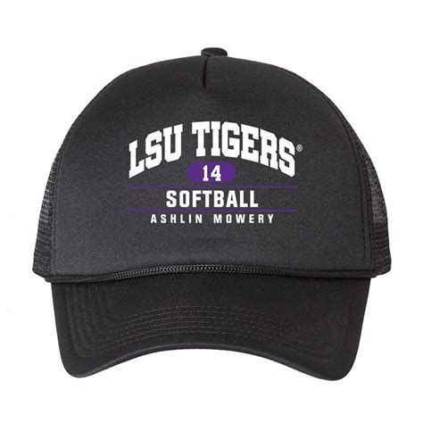 Lsu Ncaa Softball Ashlin Mowery Trucker Hat Athletes Thread