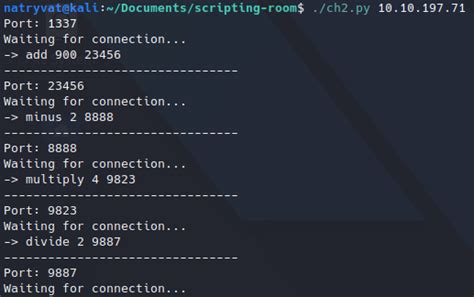 Scripting Tryhackme Writeup Natryvat