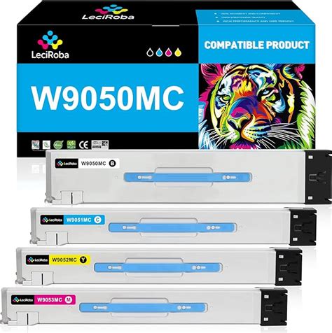 Amazon.com: LeciRoba Remanufactured W9050MC High Yield Toner Cartridge ...