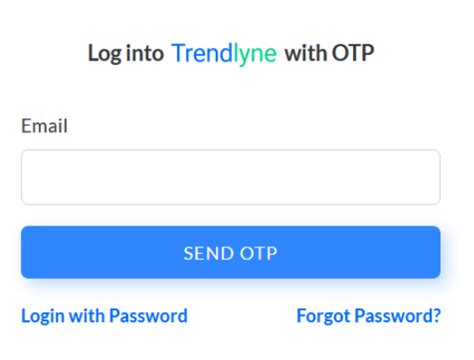 How Can I Log Into Trendlyne Using Otp Trendlyne Global